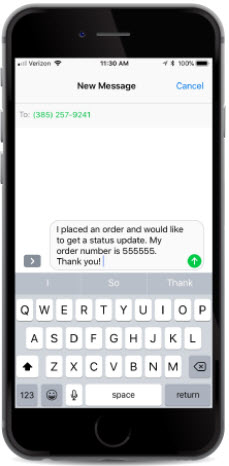 Send Us a Text Message